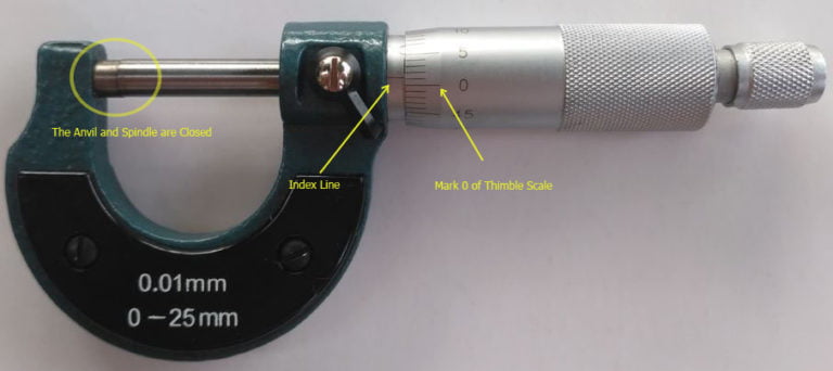 How to Zero A Micrometer: Mechanical, Dial & Digital Mic Zeroing Process